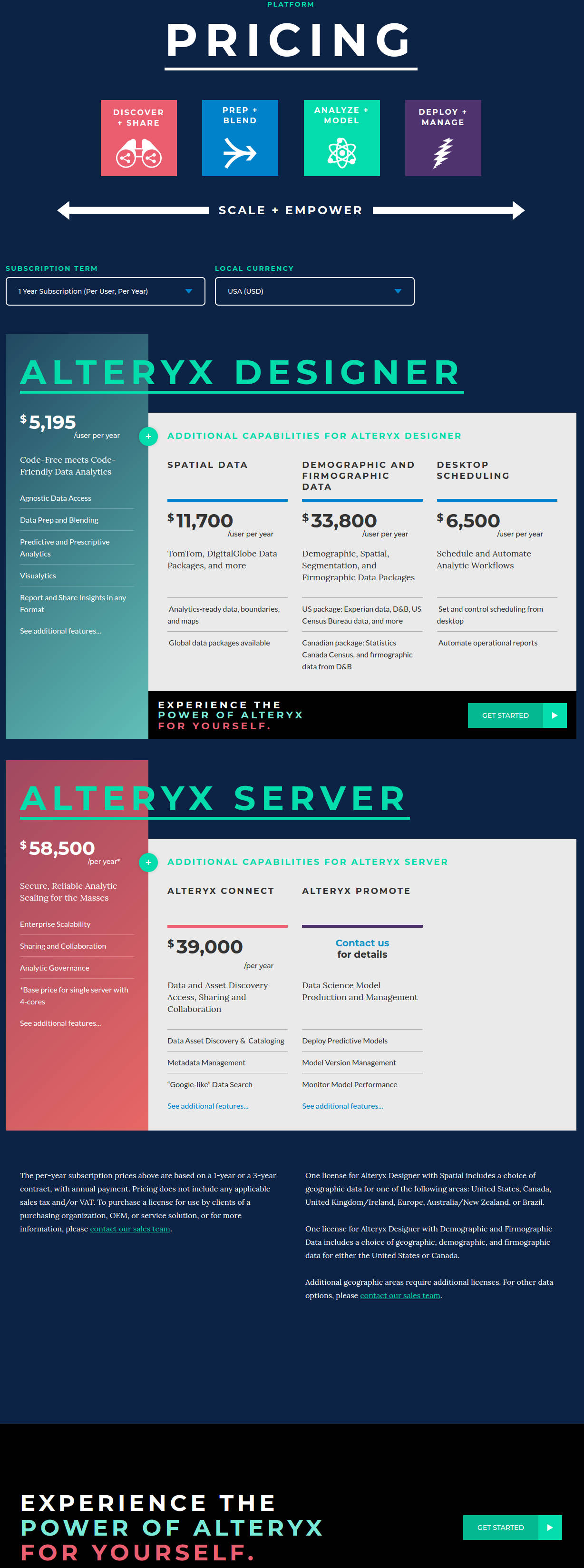 Alteryx Pricing, Reviews and Features (August 2019) - SaaSworthy.com