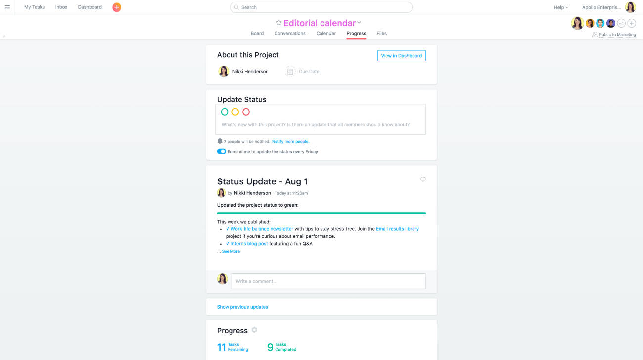 Asana Pricing, Reviews and Features (November 2019) - SaaSworthy.com