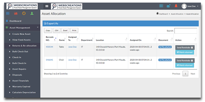 AsseTrack FAMS Pricing, Reviews and Features (August 2021) - SaaSworthy.com
