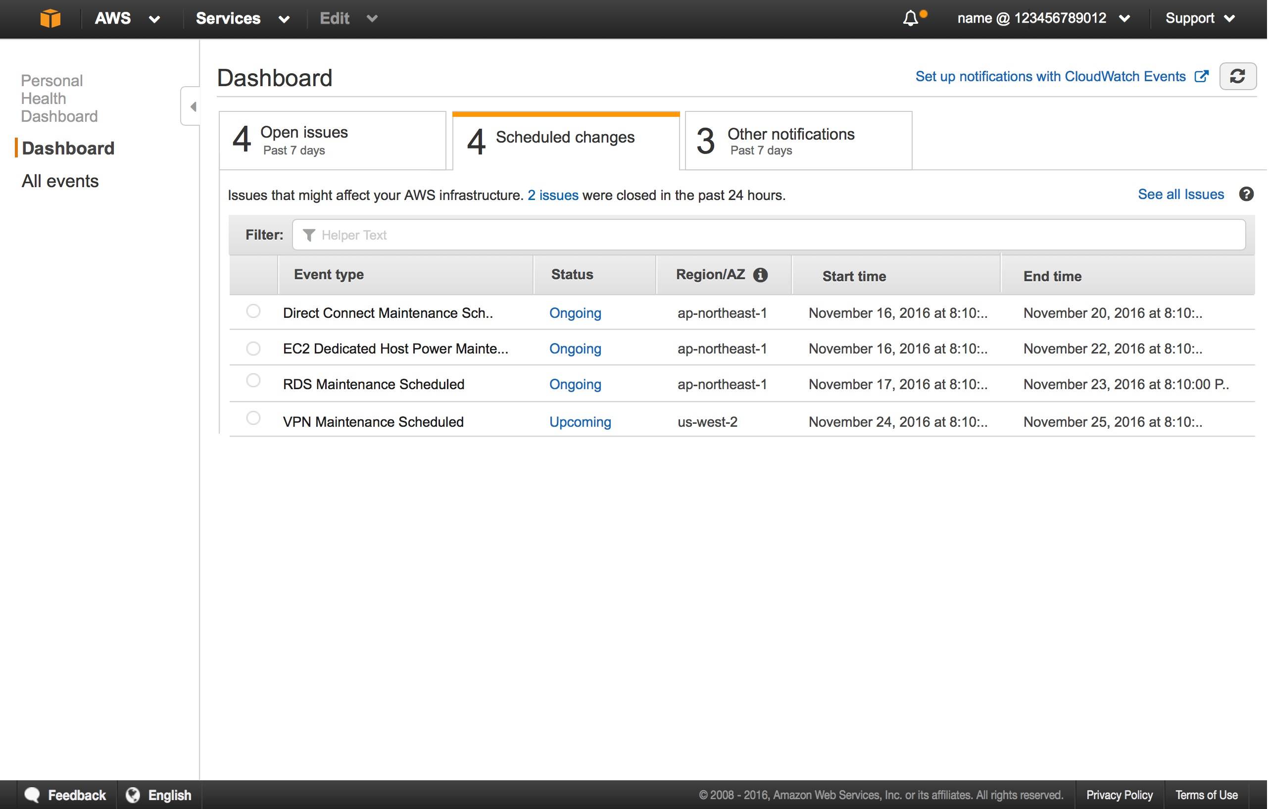 AWS Personal Health Dashboard Pricing, Reviews and Features (March 2021 ... AWS Personal Health Dashboard Pricing, Reviews and Features (March 2021 ...