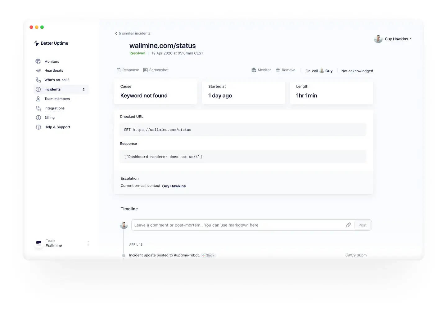 Better Uptime Pricing, Reviews and Features (April 2021) - SaaSworthy.com