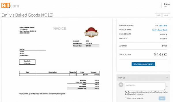 Bill.com Pricing, Reviews and Features (June 2020) - SaaSworthy.com