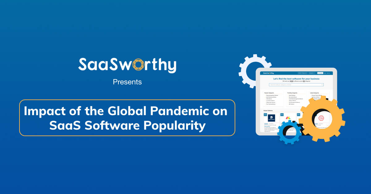 SaaS software popularity charts: impact of the global pandemic [Report ...