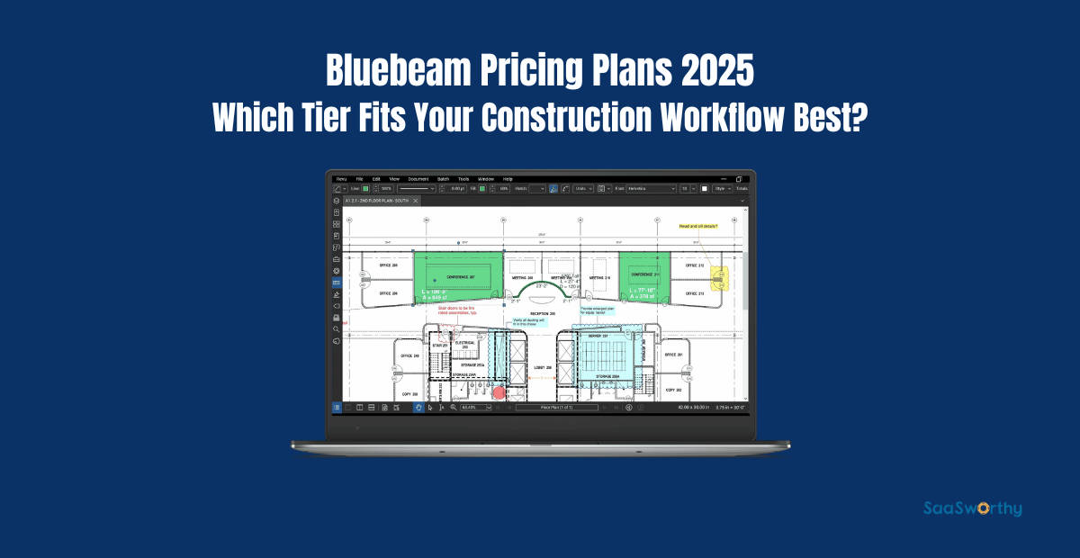 Bluebeam Pricing Plans (2025): Plans, Features & Best Use Cases