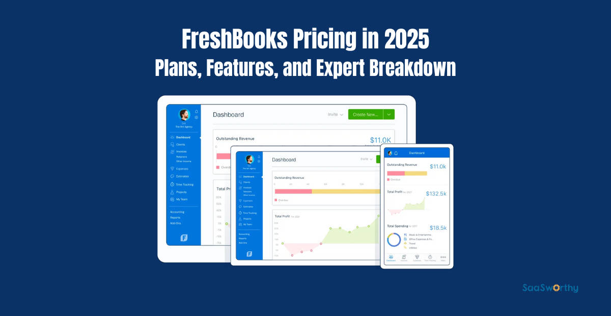 FreshBooks Pricing 2025: Plans, Features, Insights, and more
