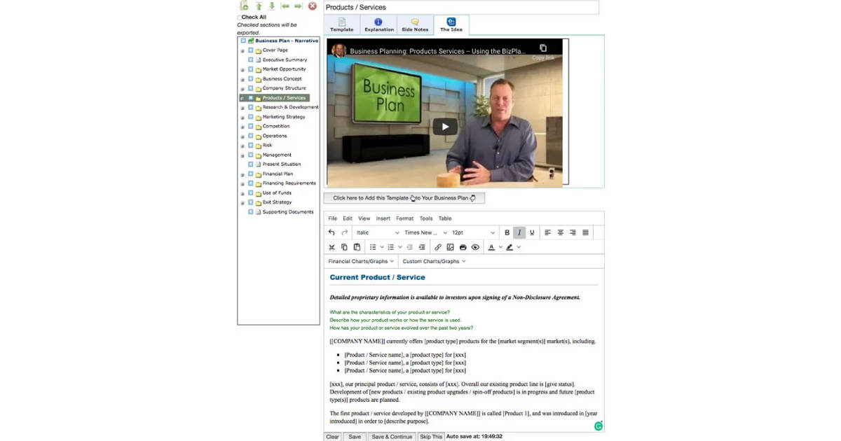 5 Best Free Business Plan Software in 2021 - SaaSworthy Blog
