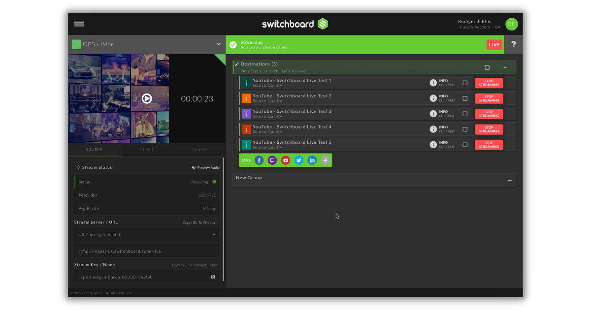 Share Your Live Feeds Easily with These 6 Best Live Stream Software for ...