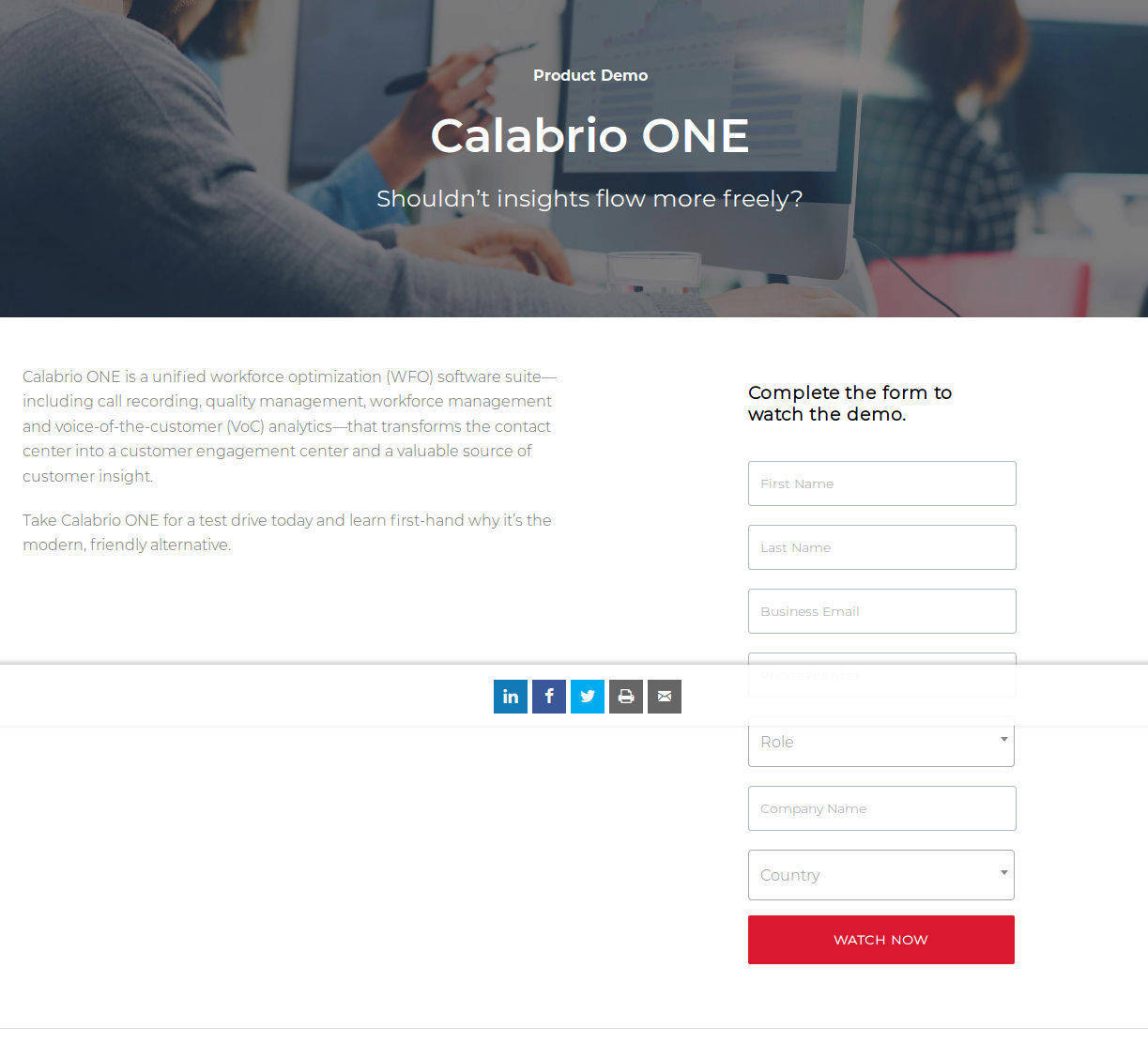 Calabrio One Pricing, Reviews and Features (May 2021) - SaaSworthy.com