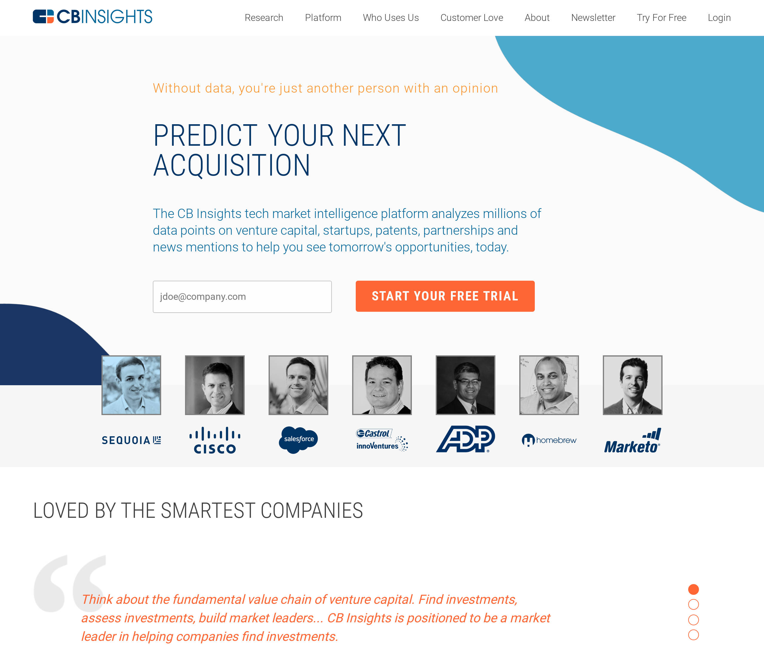 CB Insights Pricing, Reviews and Features (January 2021) - SaaSworthy.com