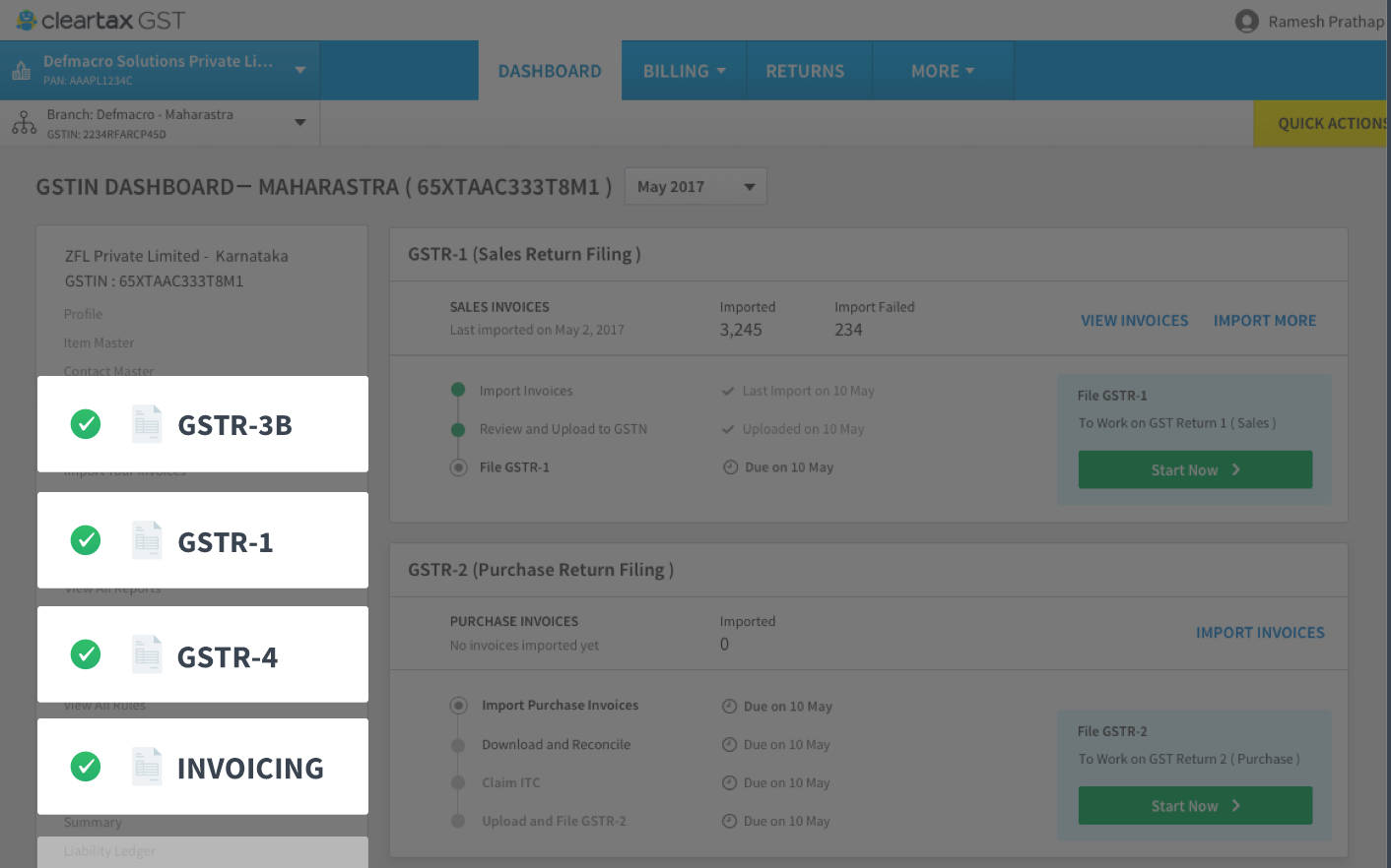 ClearTax GST Software Pricing, Reviews and Features (July 2019) - SaaSworthy.com