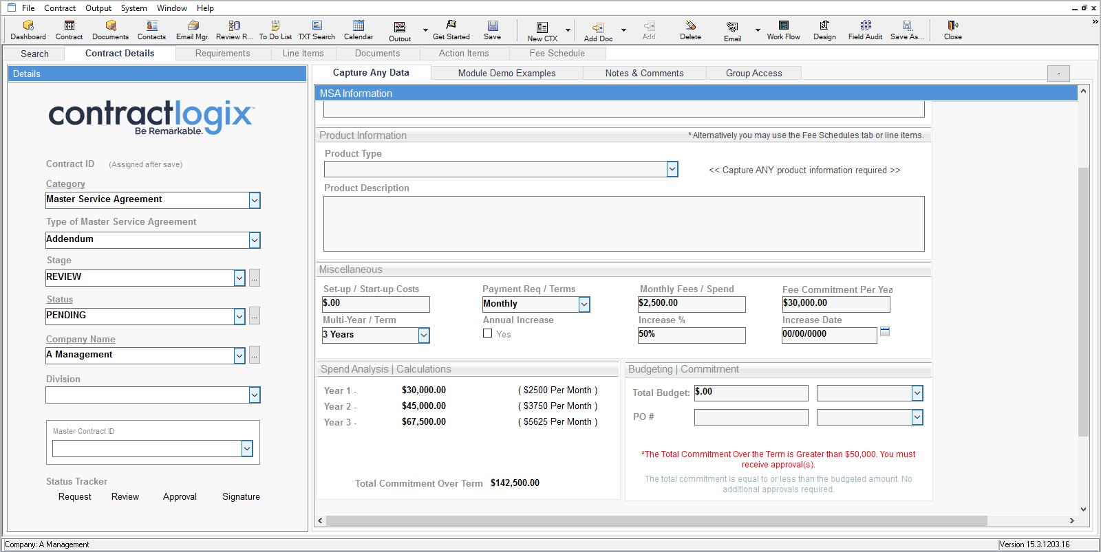 Contract Logix Pricing, Reviews and Features (November 2019 ...