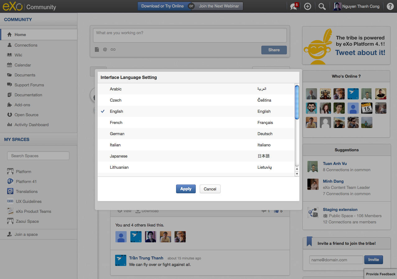 eXo Platform Pricing, Reviews and Features (April 2021) - SaaSworthy.com