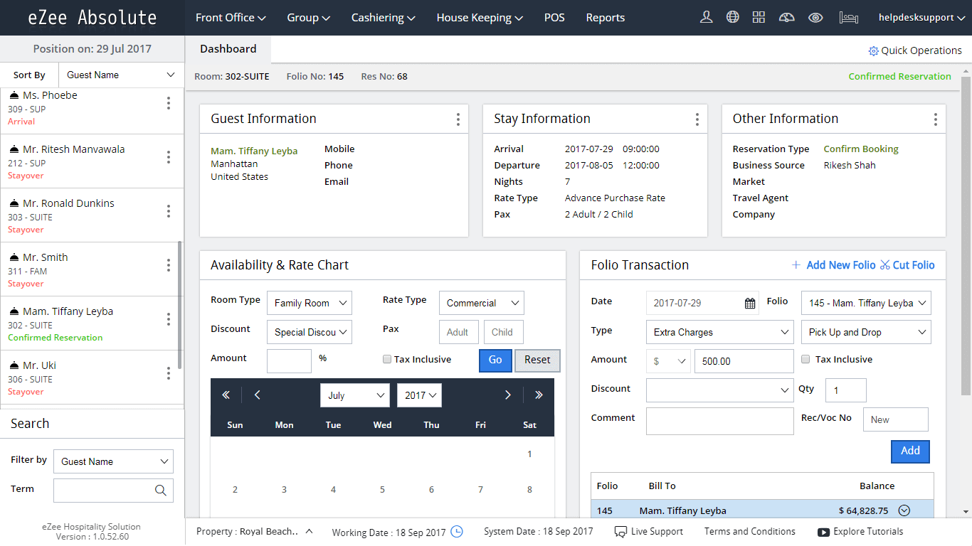 eZee Absolute Pricing, Reviews and Features (June 2021) - SaaSworthy.com
