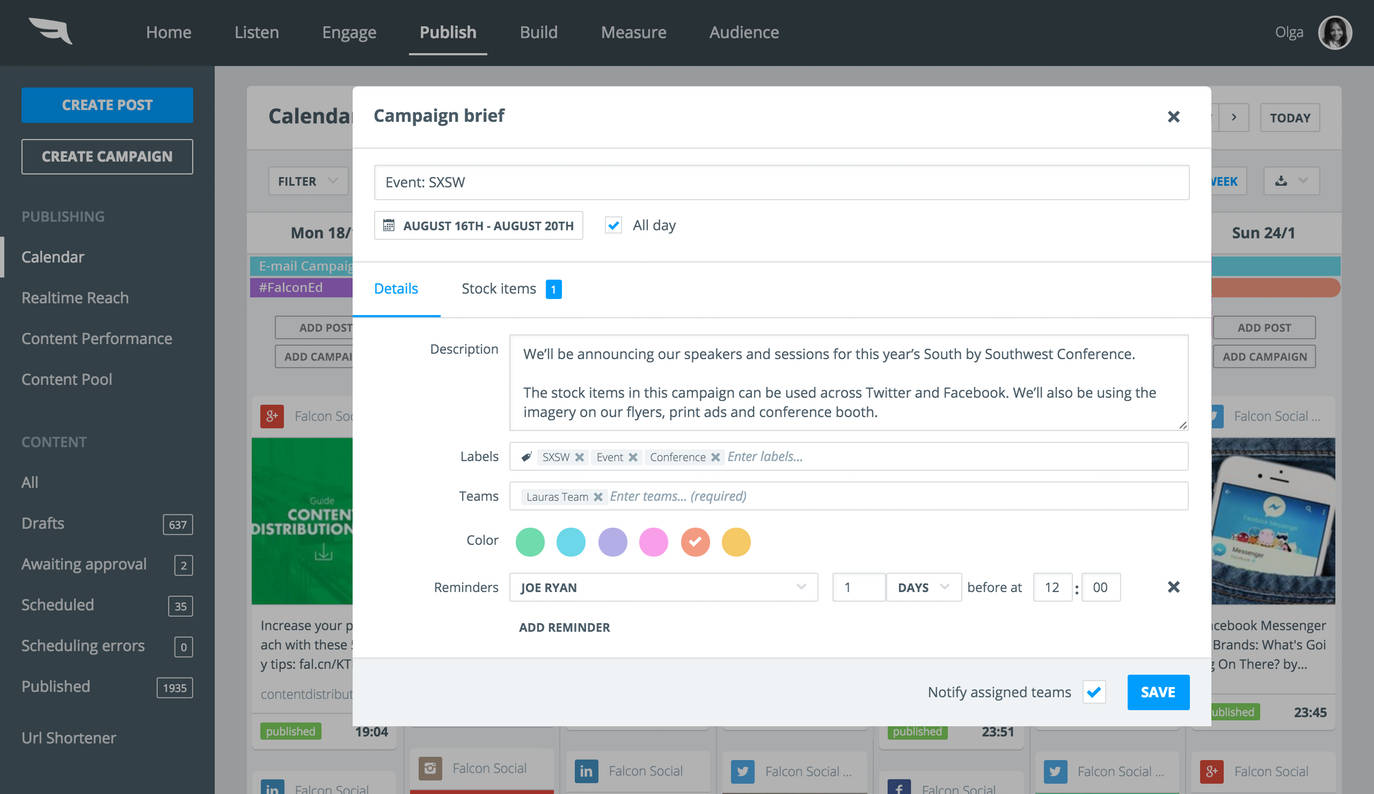 Falcon.io Pricing, Reviews and Features (June 2020) - SaaSworthy.com