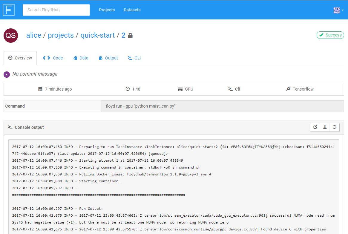 Floydhub Pricing Reviews And Features February 2021