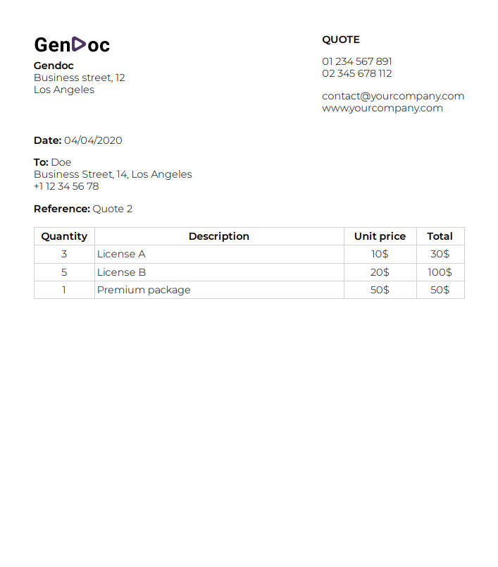 Gendoc Pricing, Reviews and Features (November 2020) - SaaSworthy.com