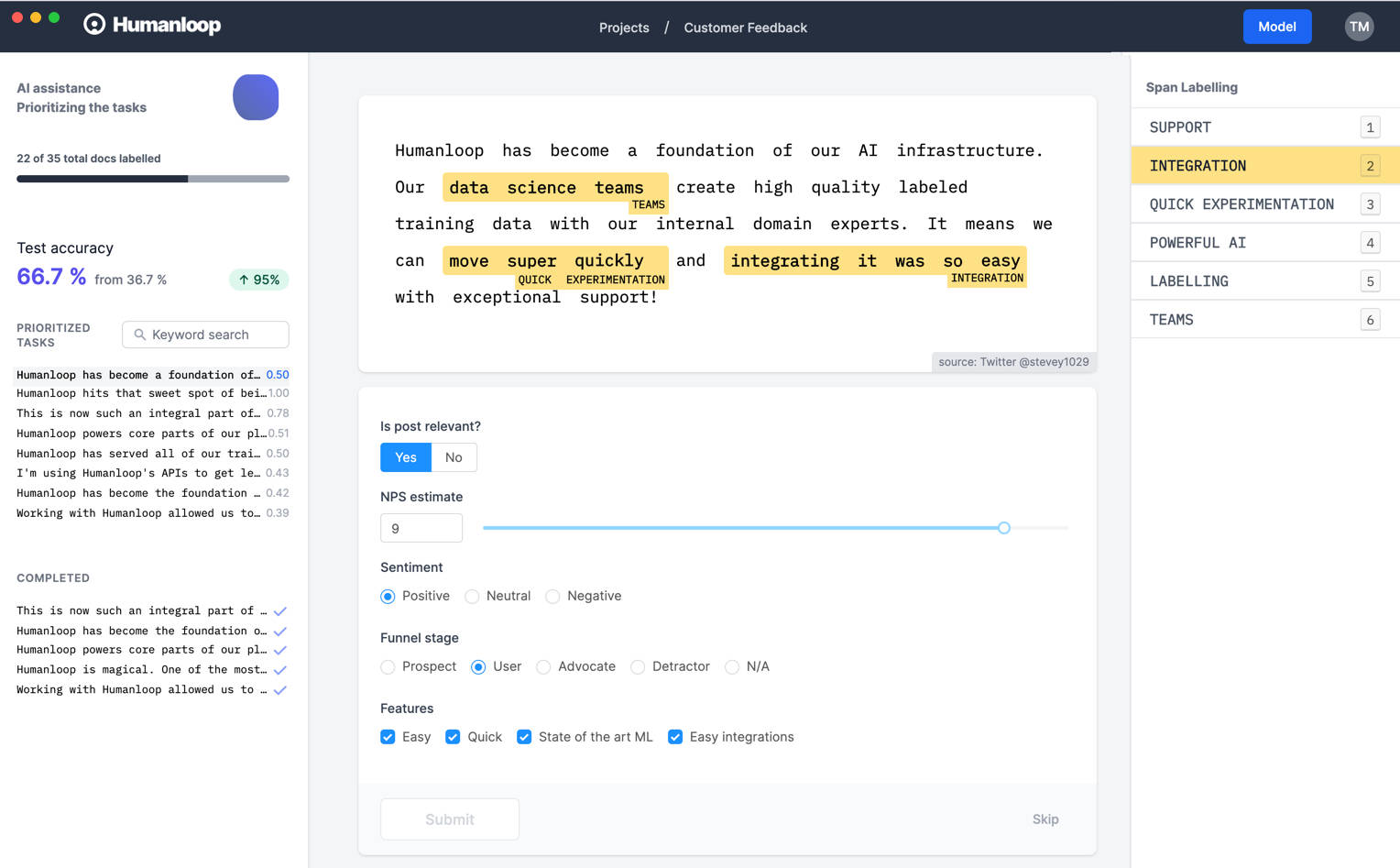 Humanloop Pricing, Reviews and Features (June 2021) - SaaSworthy.com