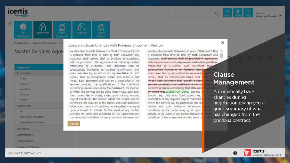 Icertis Contract Management Pricing, Reviews and Features (February 2020) - SaaSworthy.com