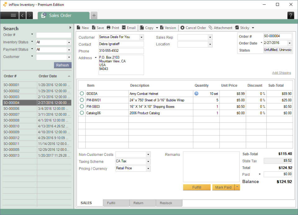 inFlow Inventory Pricing, Reviews and Features (September 2019 ...