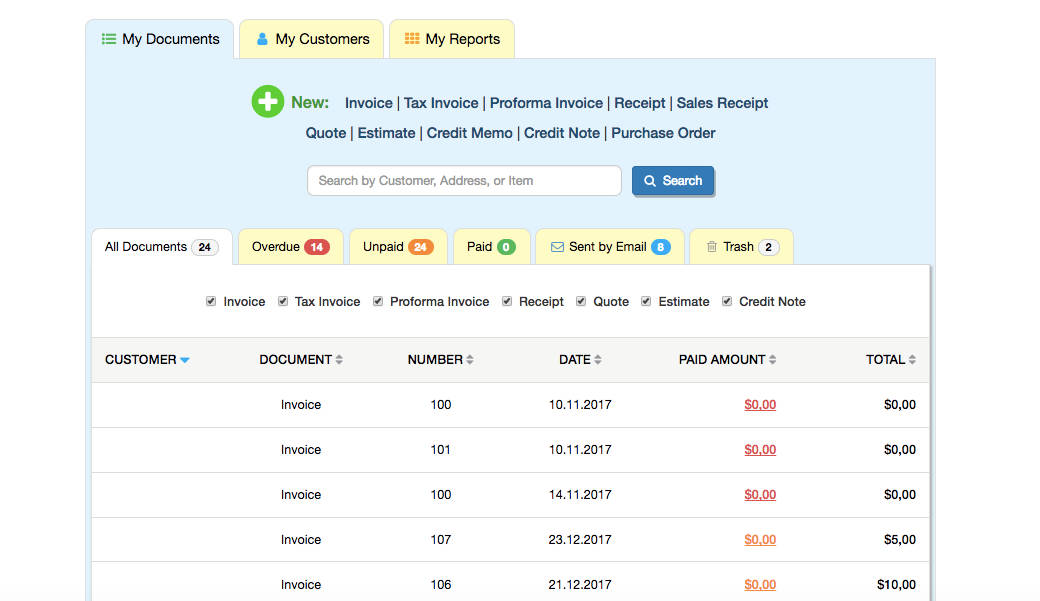 Invoice Home Pricing, Reviews and Features (September 2019 ...