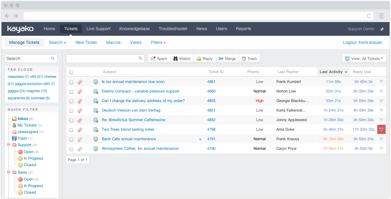 Kayako Pricing, Reviews and Features (July 2020) - SaaSworthy.com