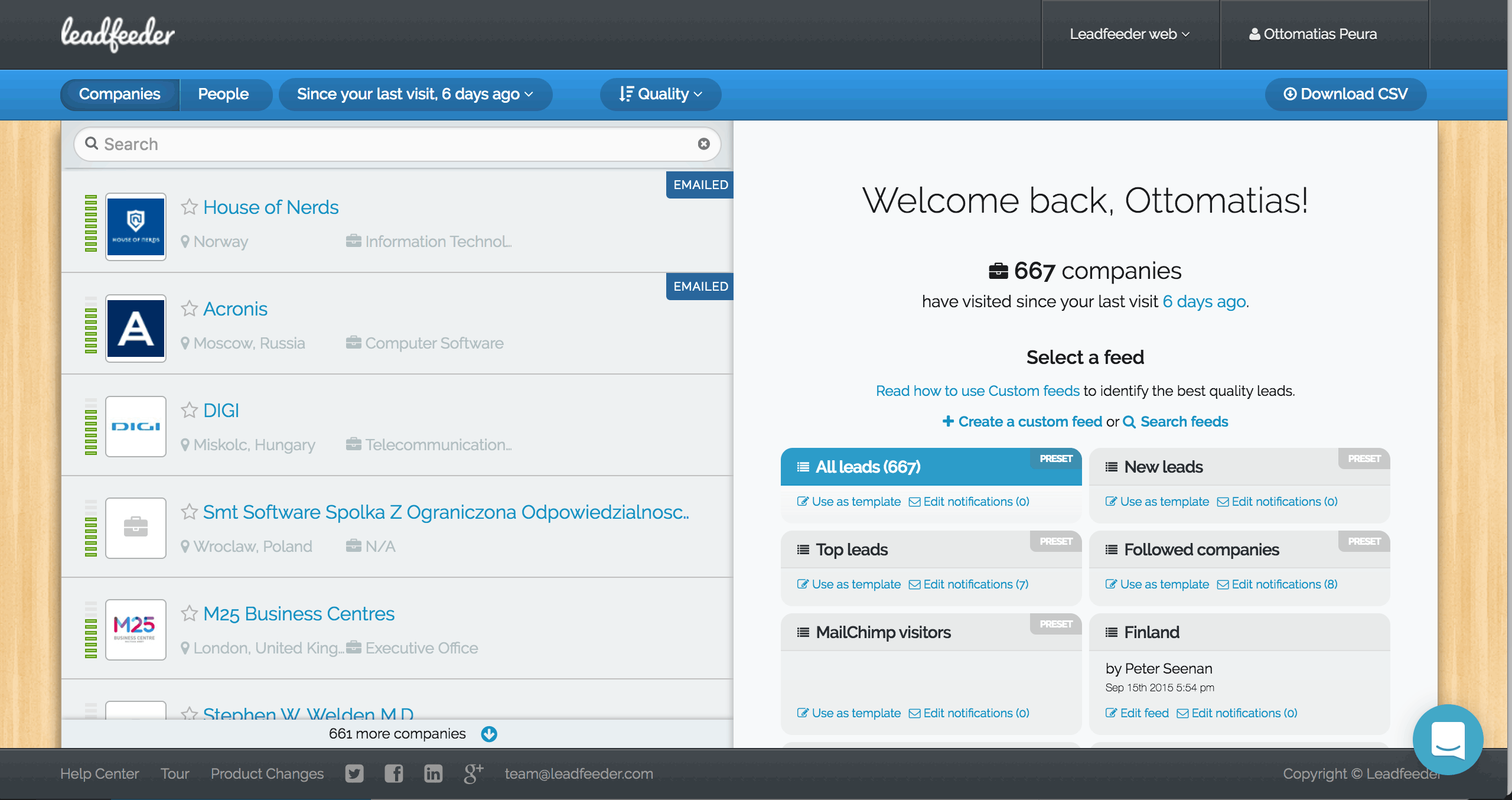Leadfeeder Pricing, Reviews and Features (December 2019) - SaaSworthy.com