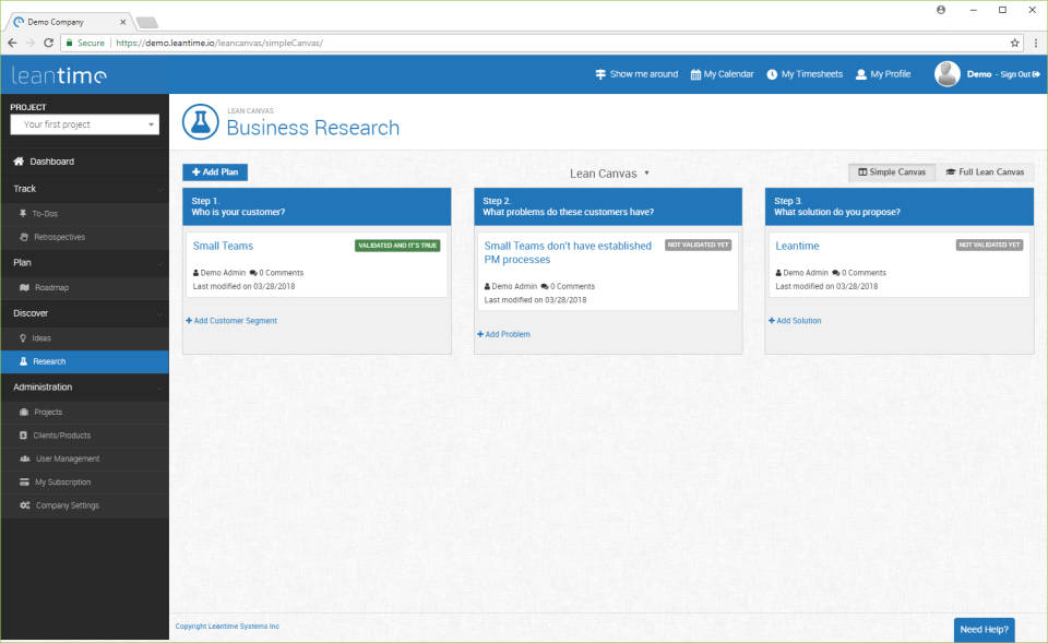 Leantime Pricing, Reviews and Features (May 2020) - SaaSworthy.com