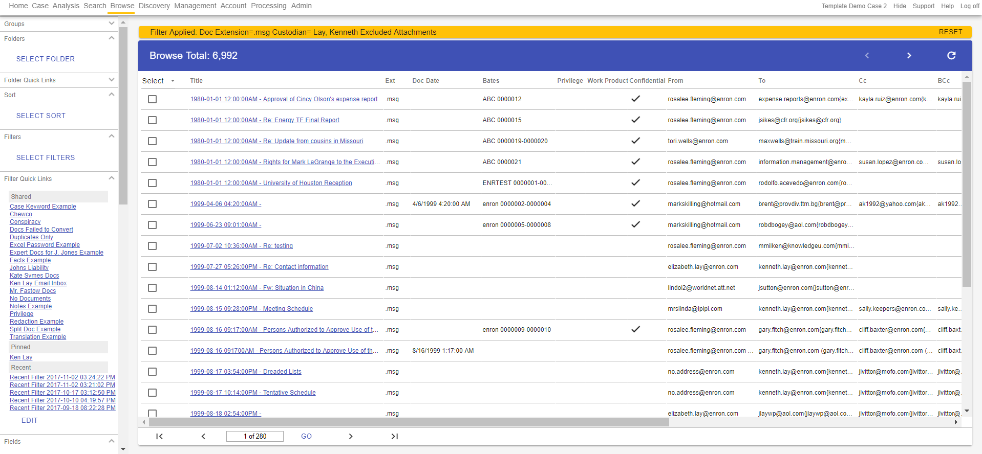 Lexbe eDiscovery Platform Pricing, Reviews and Features (March 2021) - SaaSworthy.com
