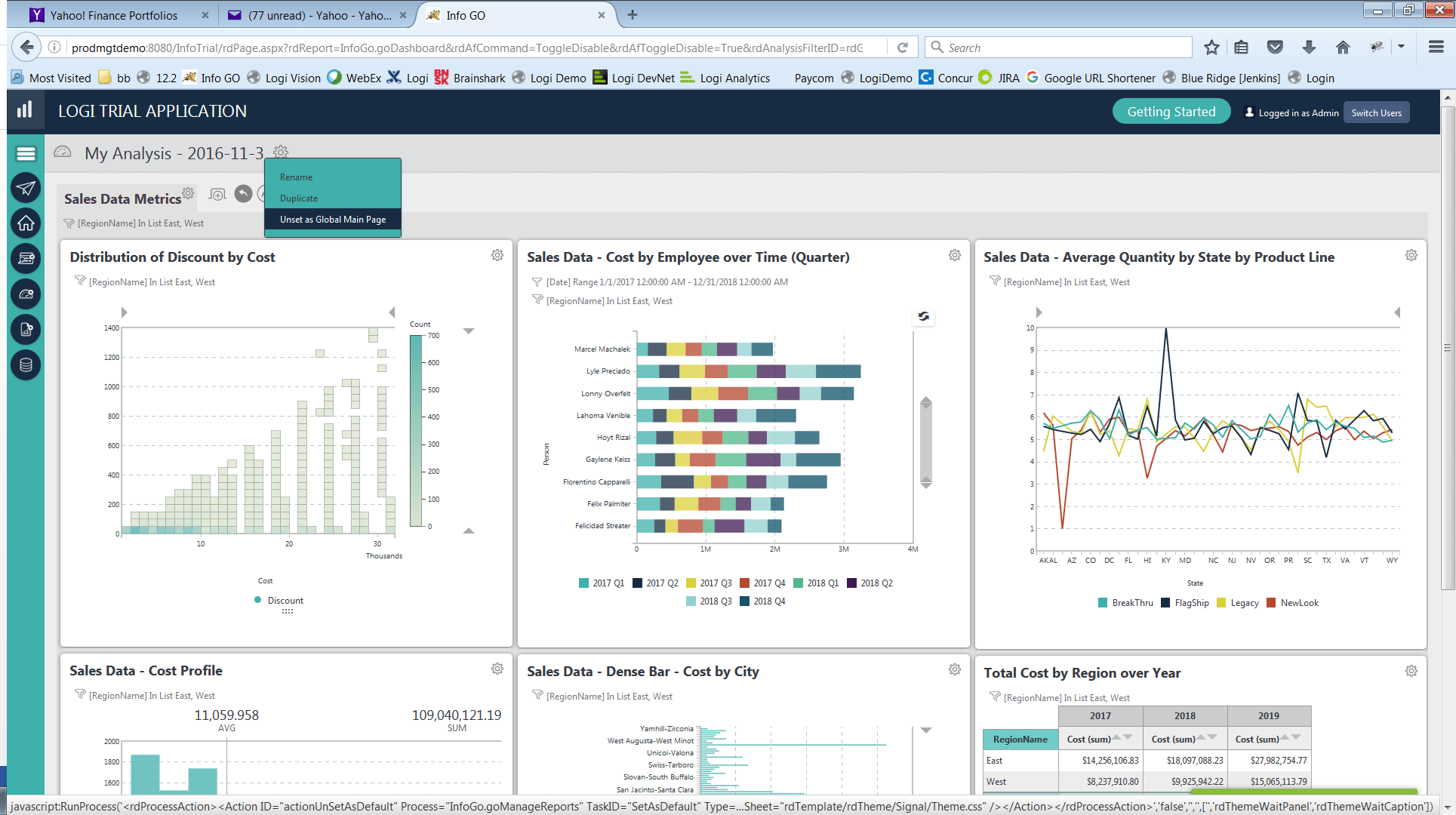 Logi Analytics Pricing Reviews And Features February 2021 
