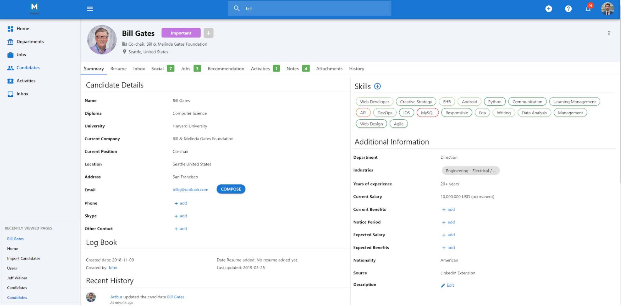 Manatal Pricing, Reviews and Features (June 2021) - SaaSworthy.com