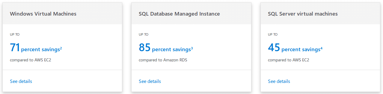 Microsoft Azure Pricing, Reviews and Features (August 2019 ...