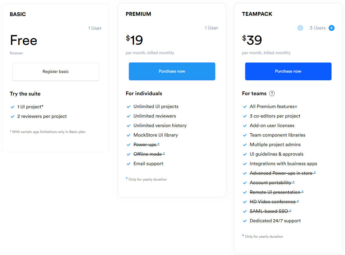 Mockflow Pricing, Reviews and Features (July 2021) - SaaSworthy.com