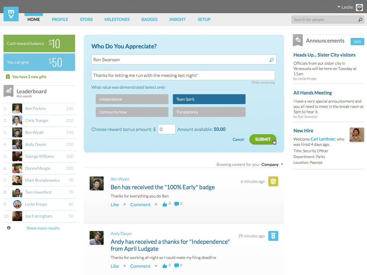 Motivosity Pricing, Reviews and Features (May 2021) - SaaSworthy.com