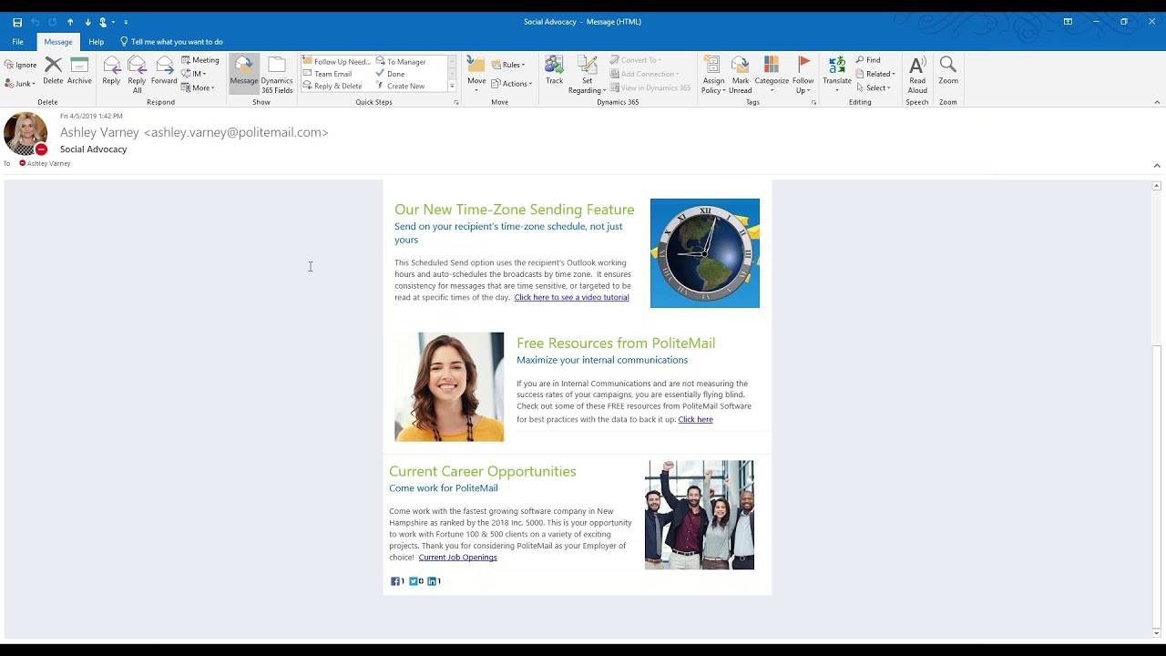 PoliteMail Pricing, Reviews and Features (February 2021) - SaaSworthy.com