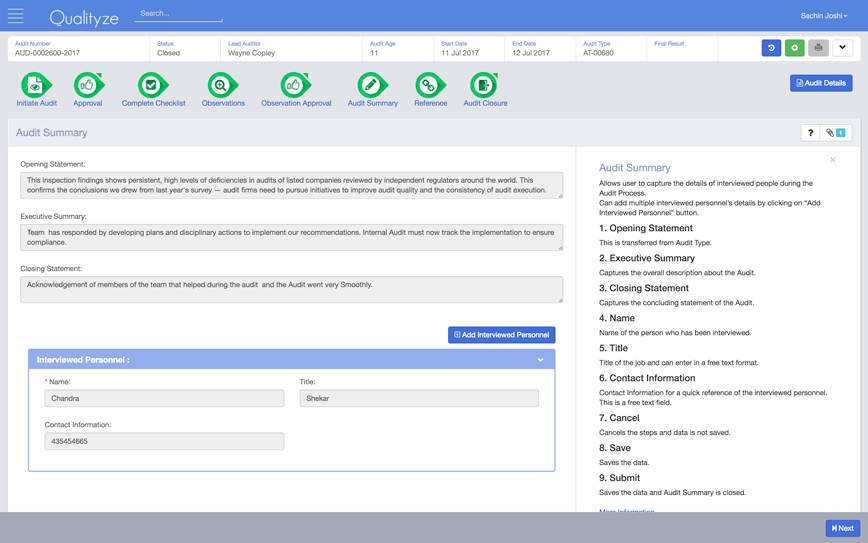 Qualityze EQMS Suite Pricing, Reviews and Features (June 2020) - SaaSworthy.com