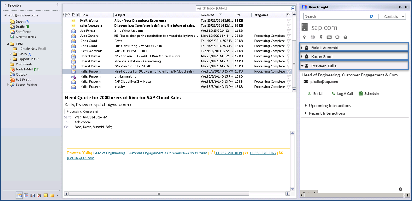 Outlook Web App Riva