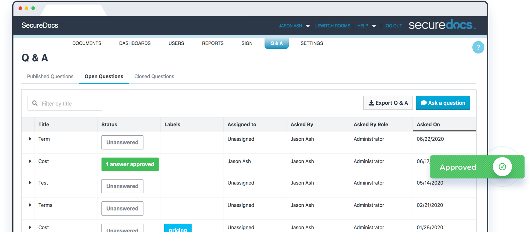 SecureDocs Virtual Data Room Pricing, Reviews and Features (February ...