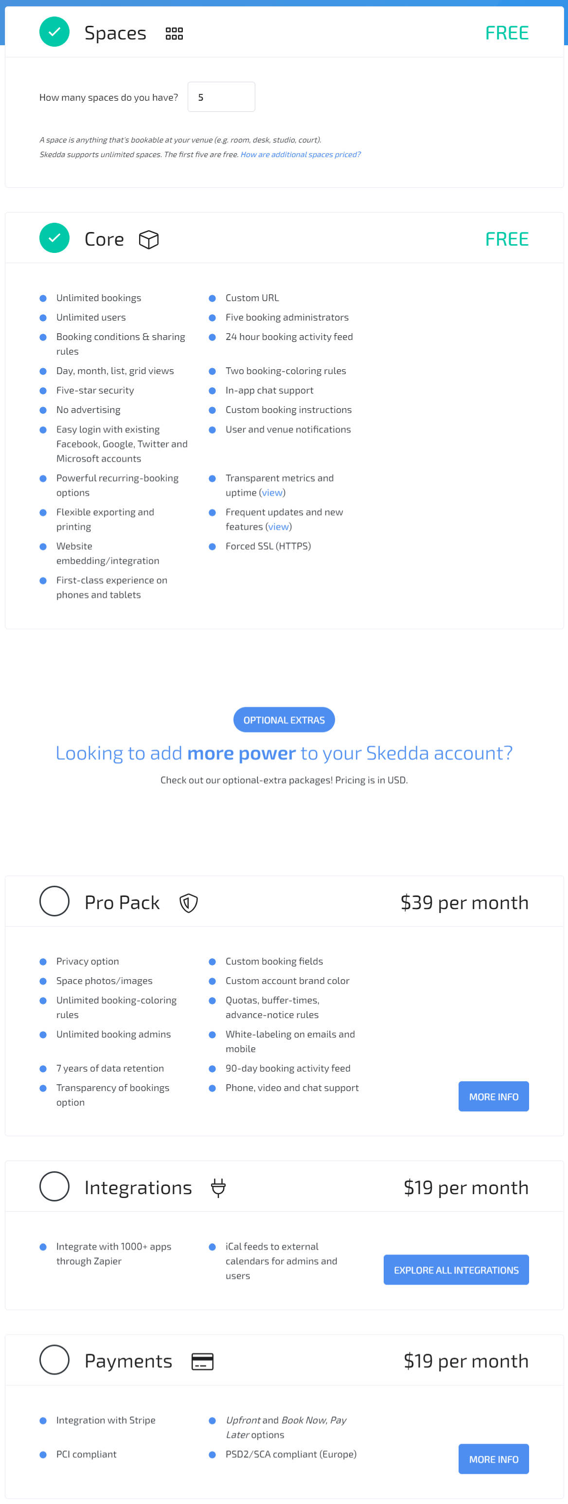 Skedda Pricing, Reviews and Features (February 2021) - SaaSworthy.com