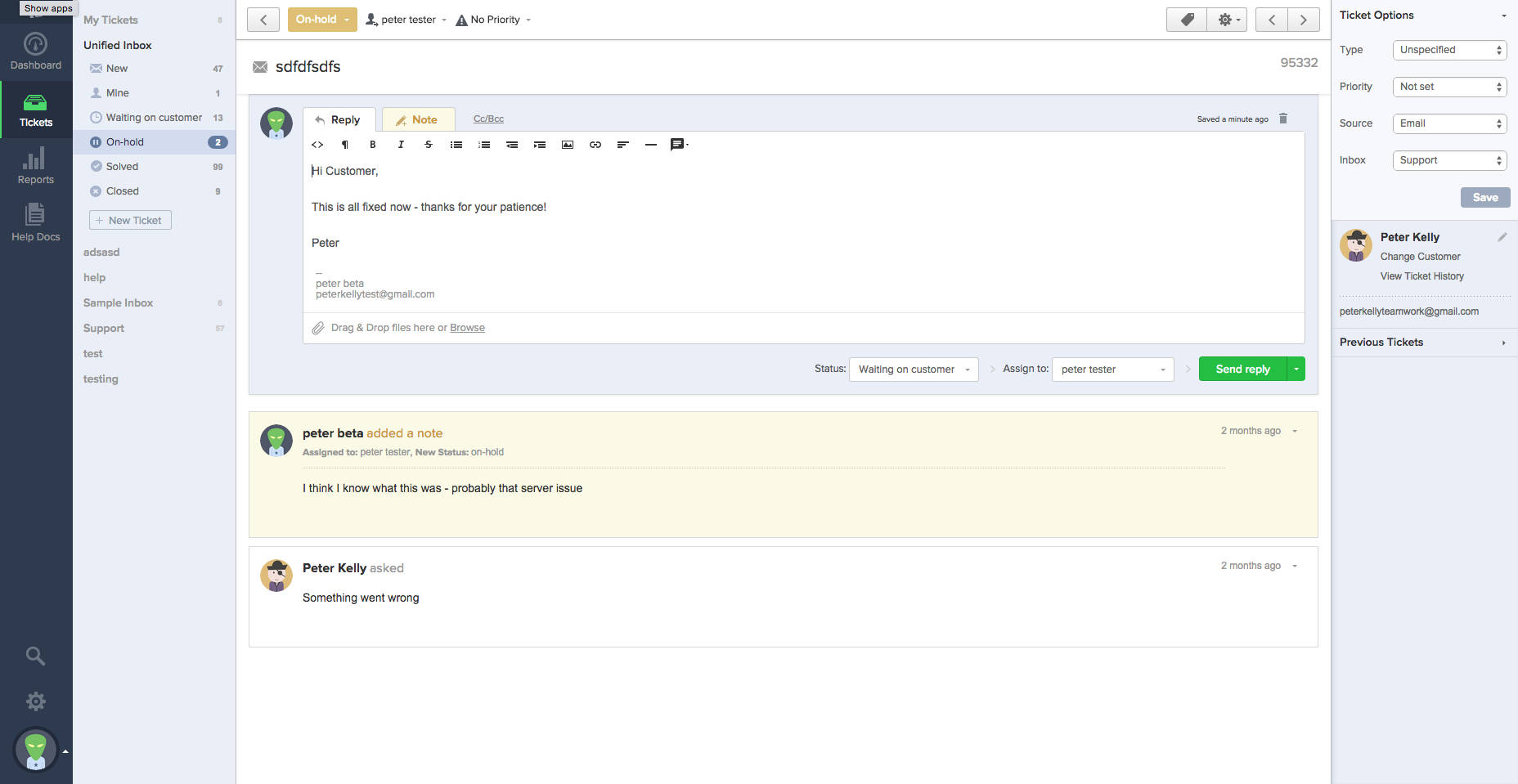 Teamwork Desk Pricing, Reviews and Features (May 2020) - SaaSworthy.com