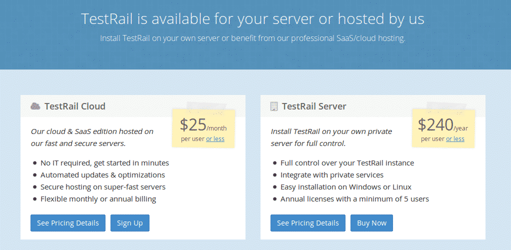 TestRail Pricing, Reviews and Features (August 2019) - SaaSworthy.com