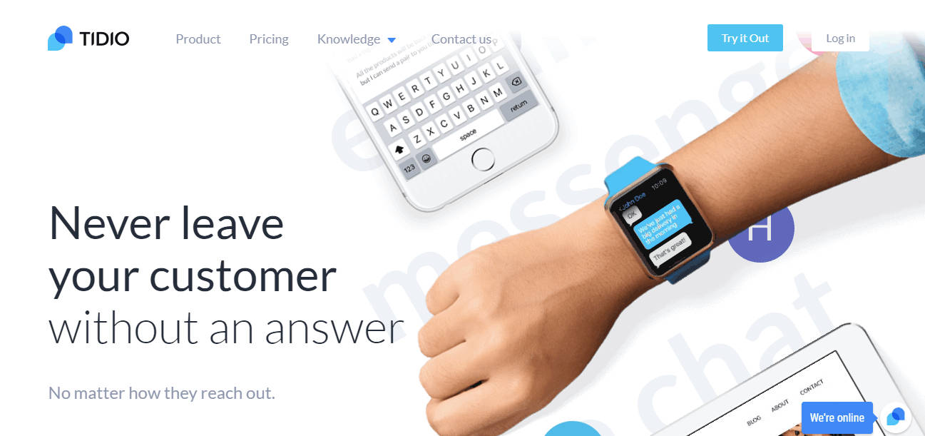 Tidio Chat Pricing, Reviews and Features (May 2021) - SaaSworthy.com