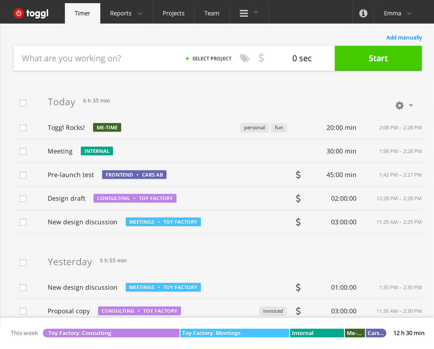 Toggl Pricing, Reviews and Features (December 2019) - SaaSworthy.com