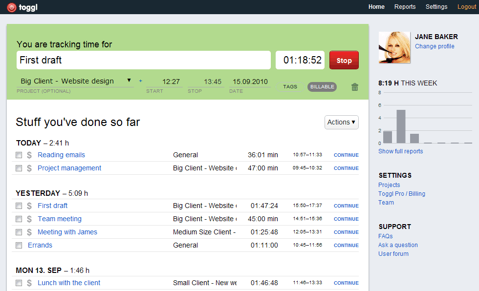 Toggl Pricing, Reviews and Features (December 2019) - SaaSworthy.com