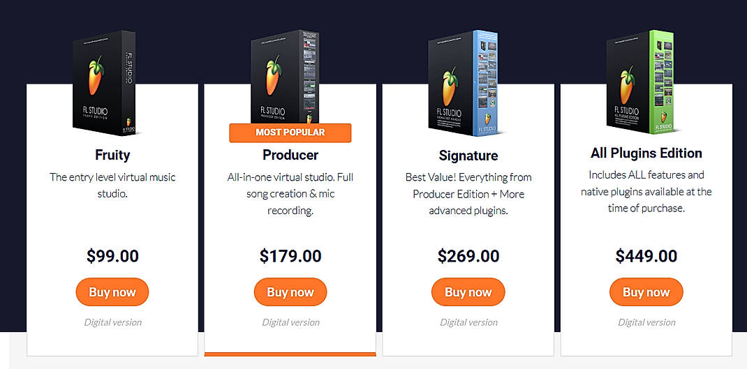 FL Studio Pricing: Cost and Pricing plans