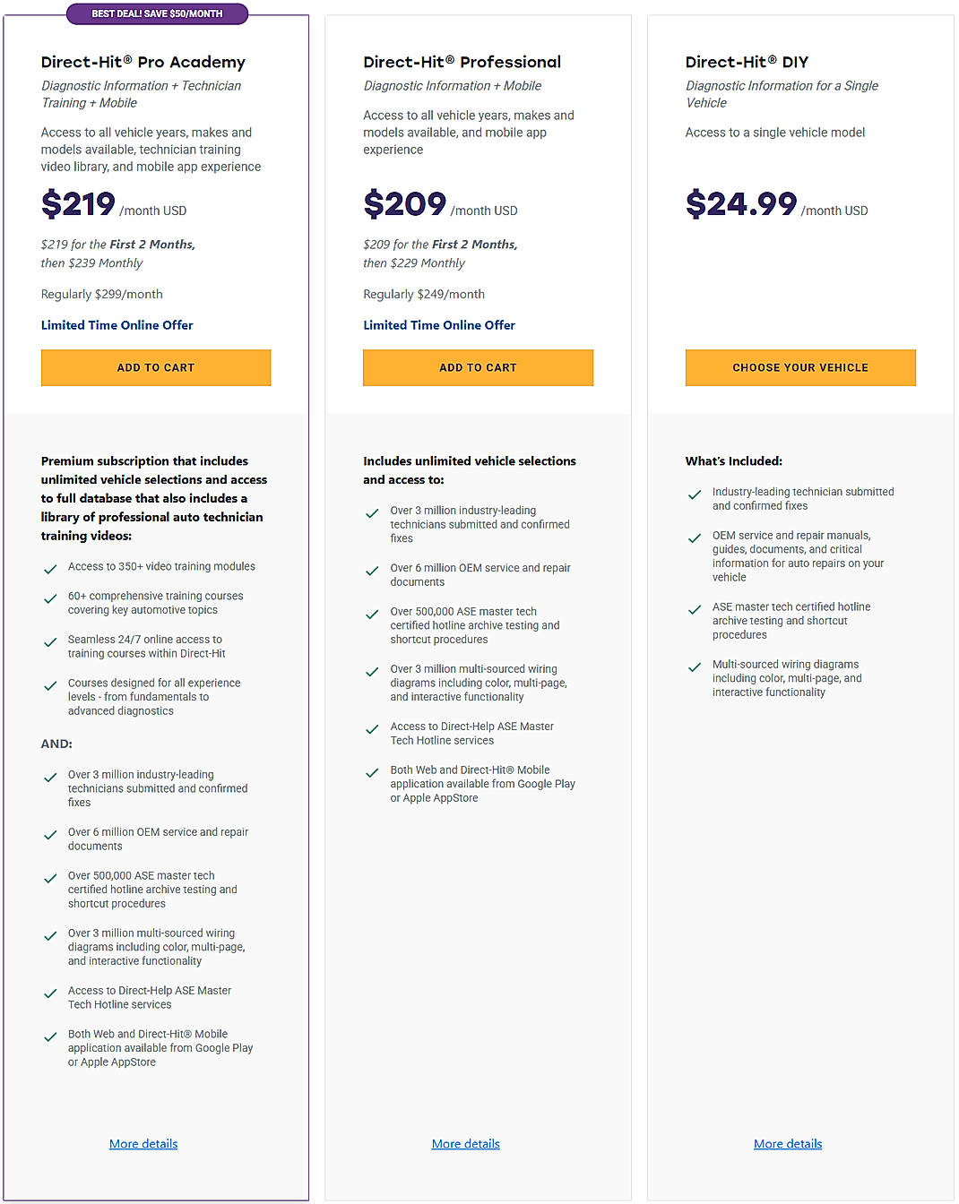 Identifix Pricing & Plans (December 2025) | Compare Costs & Features ...