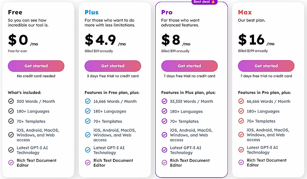 NexBot - Features & Pricing (January 2026)