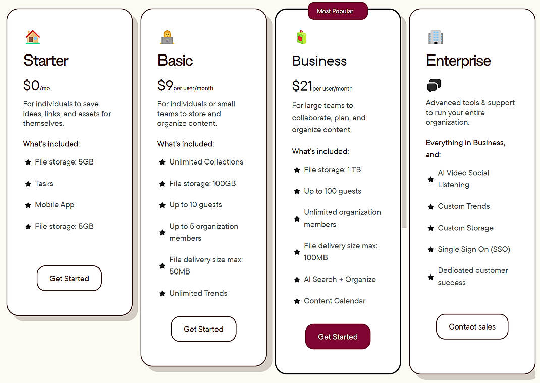 Plot - Features & Pricing (January 2026)