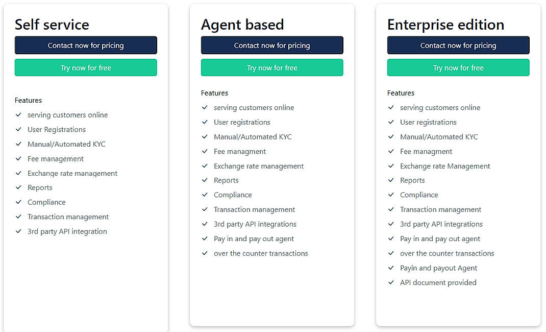 Remitz - Features & Pricing (December 2025)