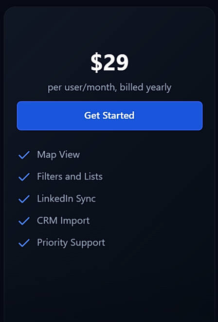 Rolodex Pricing: Cost and Pricing plans