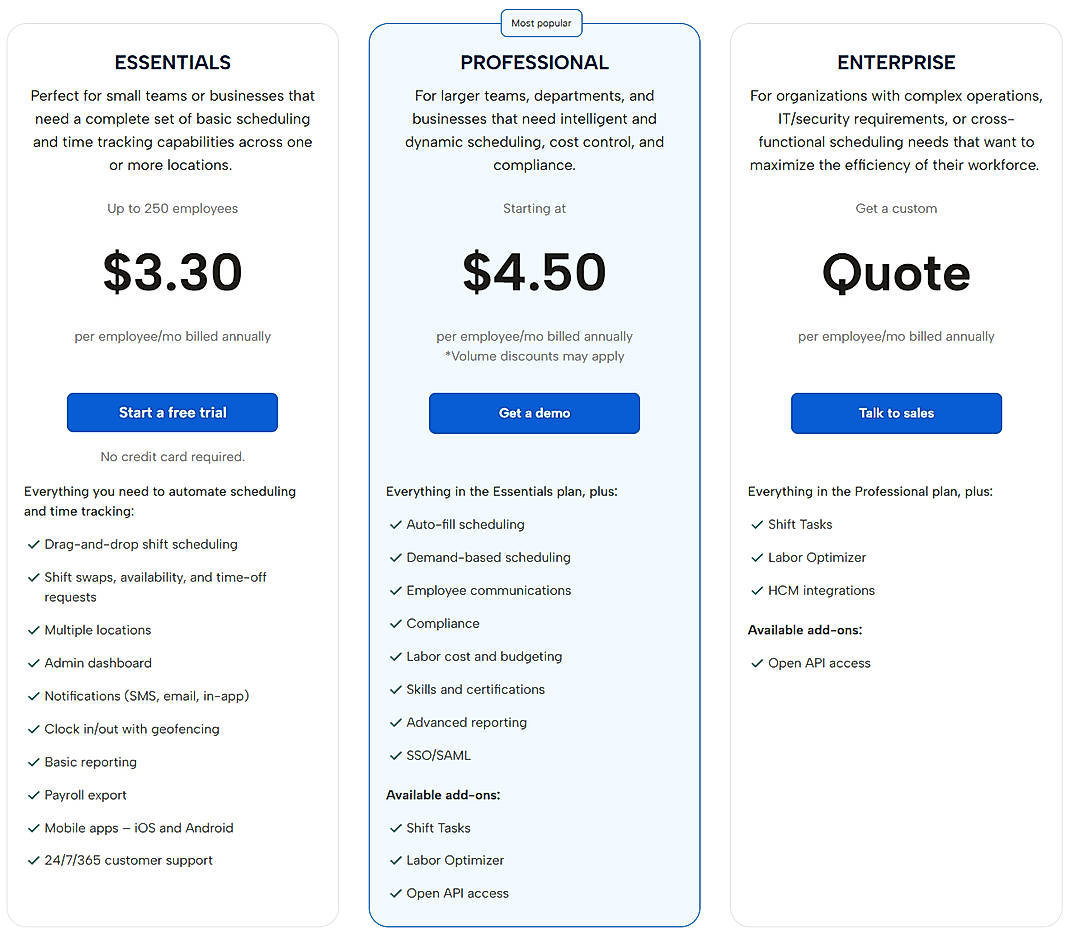 TCP Humanity Scheduling - Features, Reviews & Pricing (May 2026)
